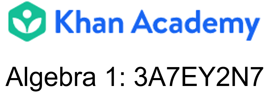 Williams, Gloria / Math / Khan Academy: Student Codes & Login Instructions