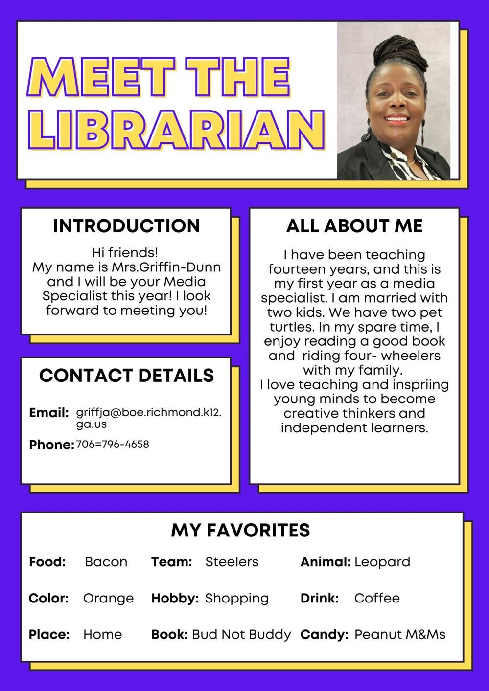 Media Center / Meet the Librarian